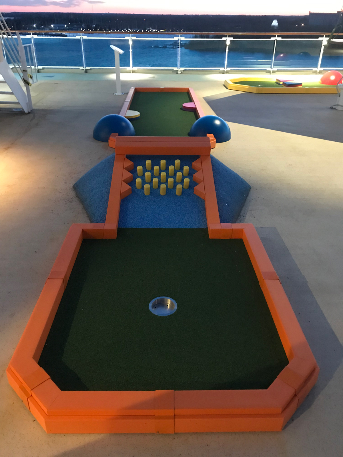 Mini Golf Course & Game Courts Design for Cruise Ships & Riverboats ...