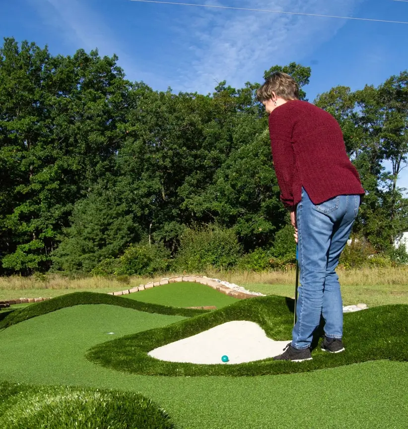Bunkers & Bumps™ putting course imitates real golf - Adventure Golf ...